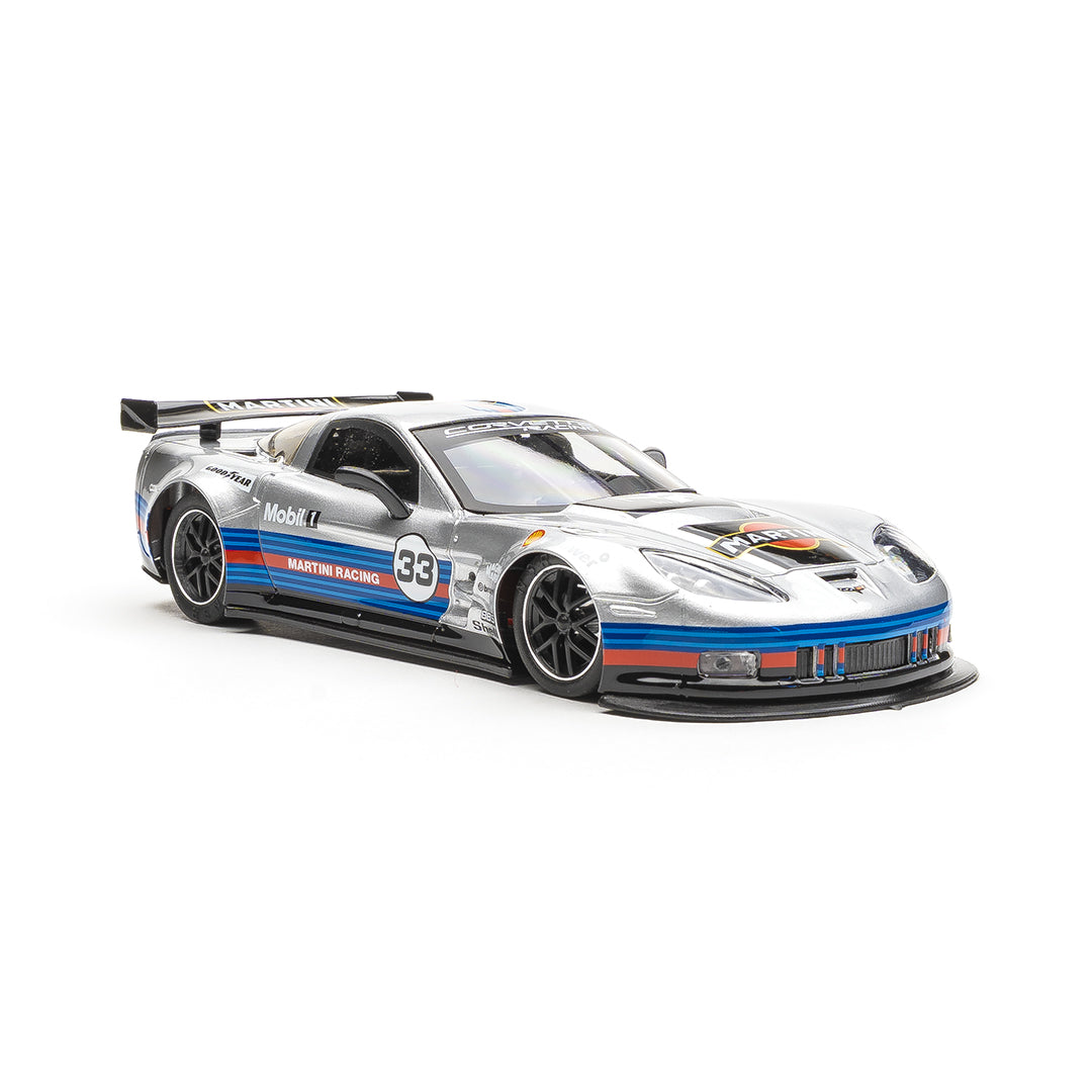 NSR 0533SW - Corvette C6R - Martini Grey #33 – Slot Car Supply