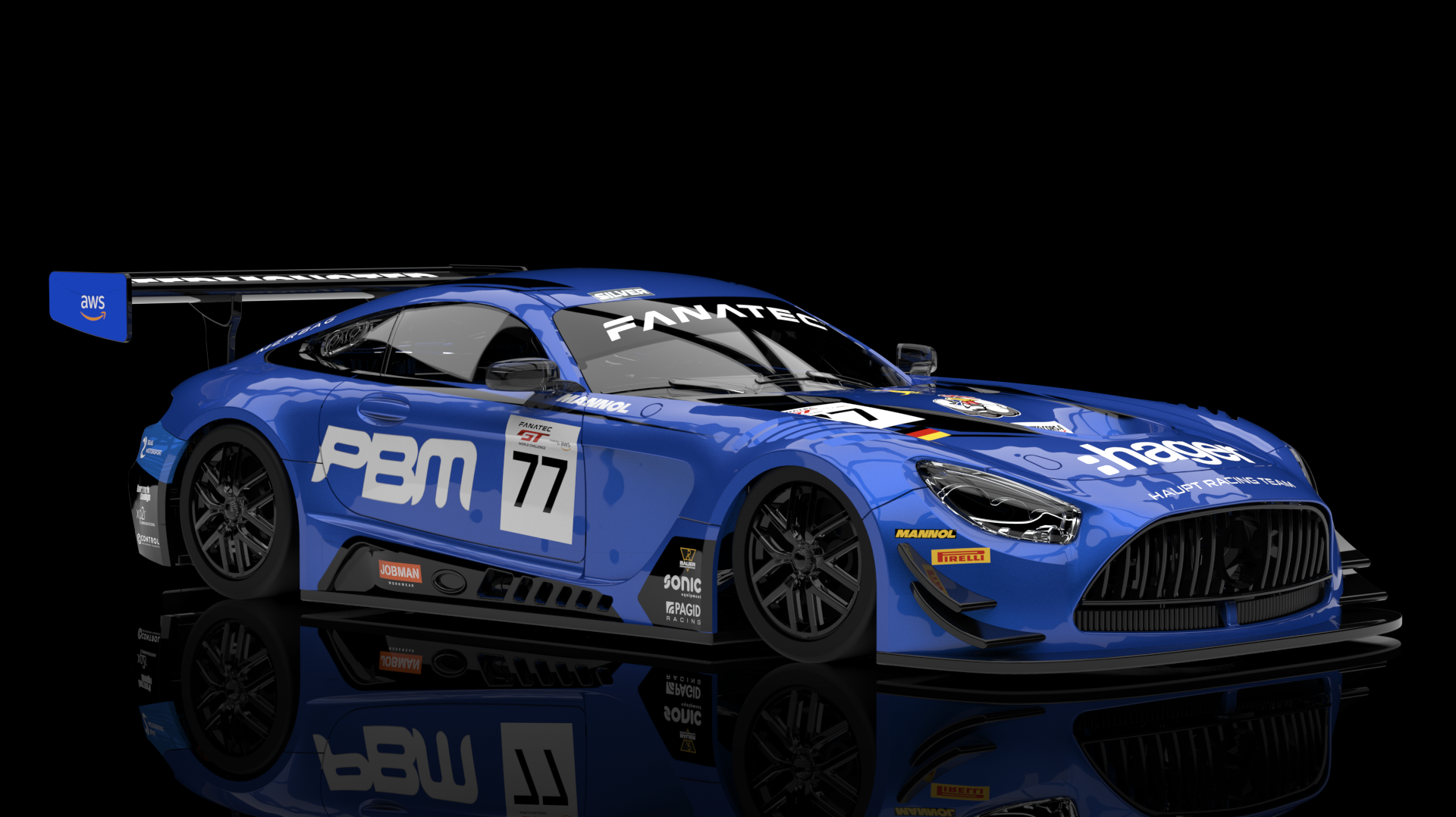 NSR 0650AW - PRE-ORDER NOW! - Mercedes AMG GT3 EVO - Blue #77 - '23 HR ...