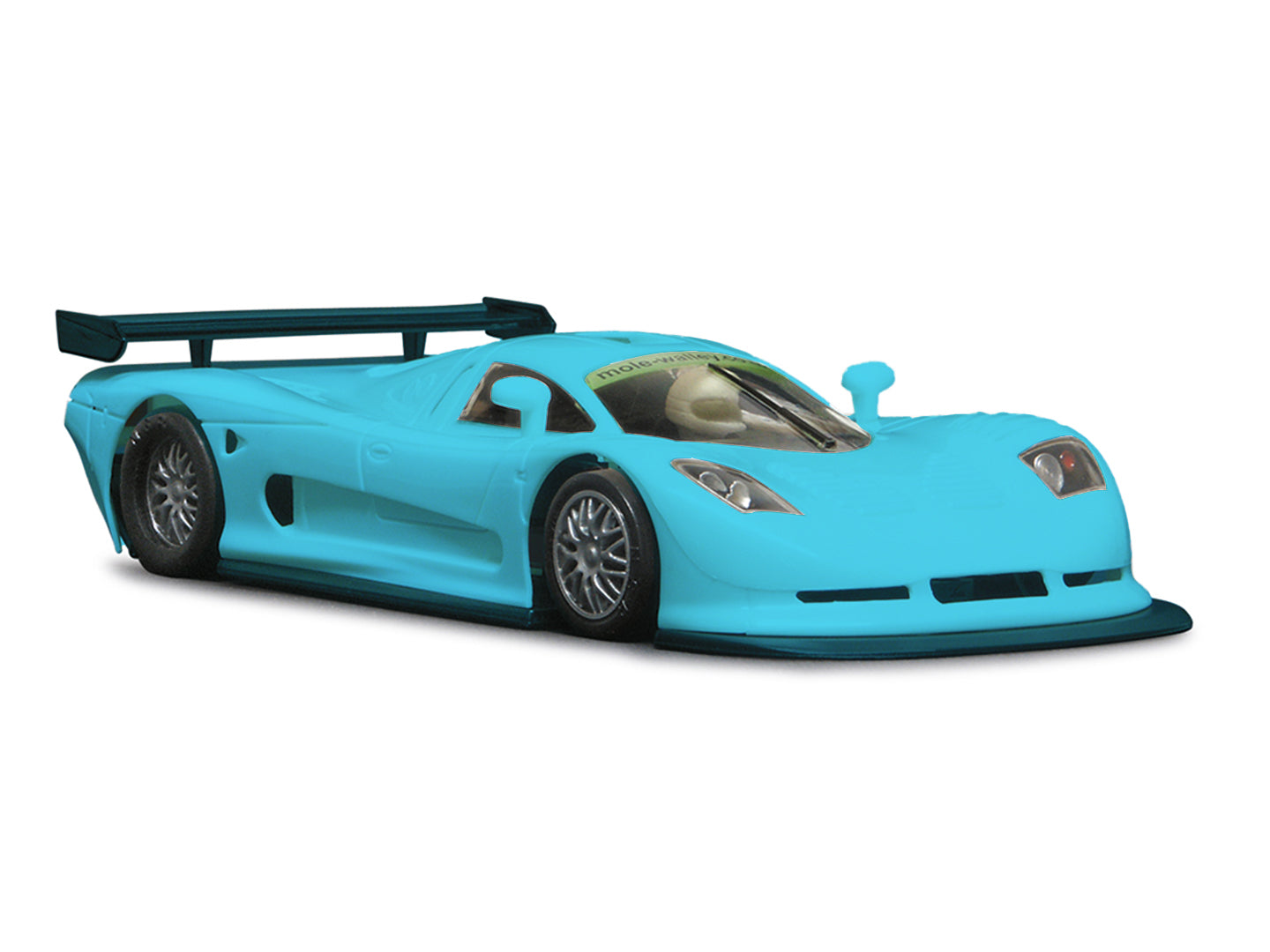 NSR 1008SW-B Mosler MT900R EVO3 Ultralight Body Kit - blue – Slot Car ...