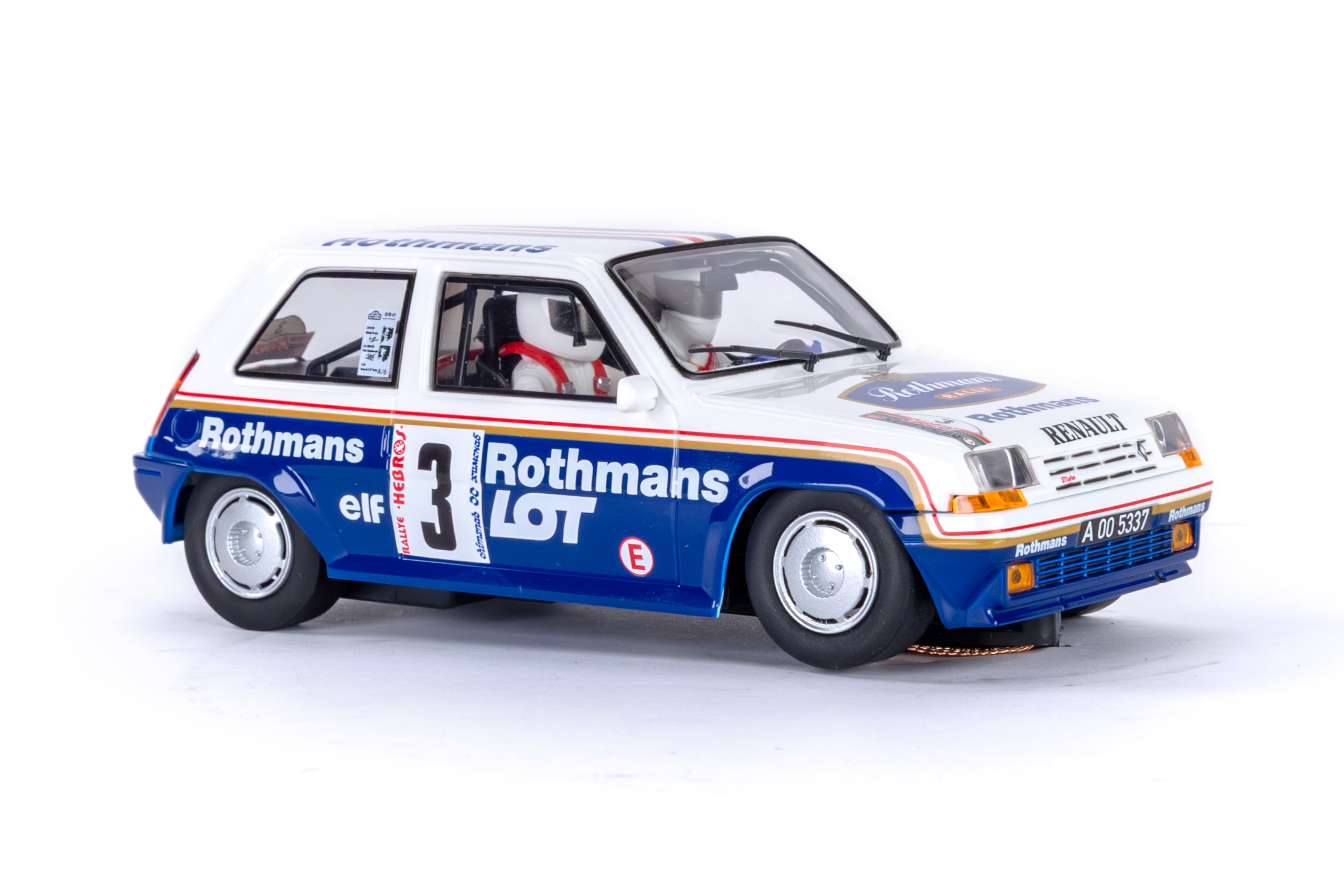 Fly A2081 - Renault 5 Turbo - Rothmans #3 - '86 Rally Hebros – Slot Car ...