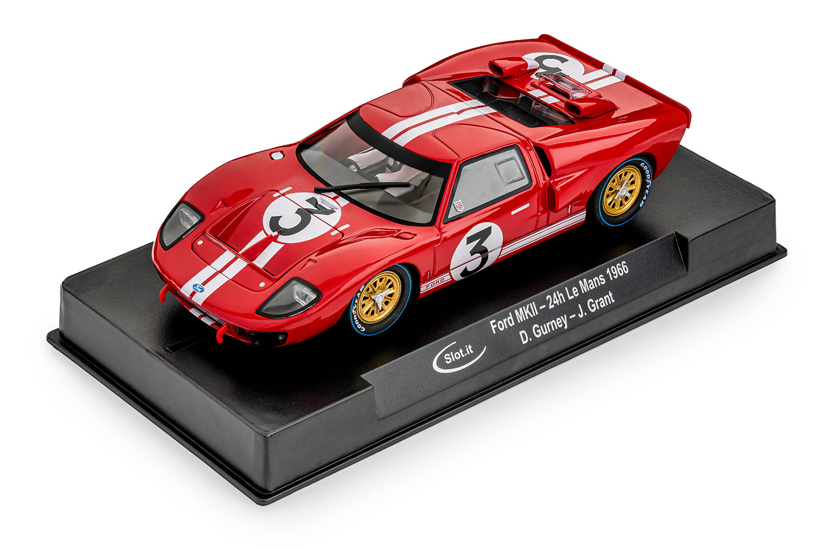Slot.it CA20E - Ford GT40 Mk II - Dan Gurney / Jerry Grant #3 - ’66 Le ...