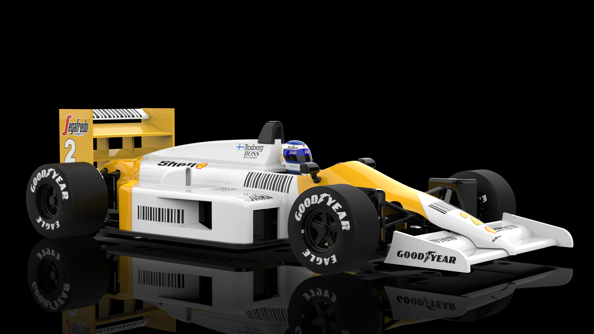 NSR HL10 - PRE-ORDER NOW! - Formula 86/89 - MP4/2 #2 - Keke Rosberg ...