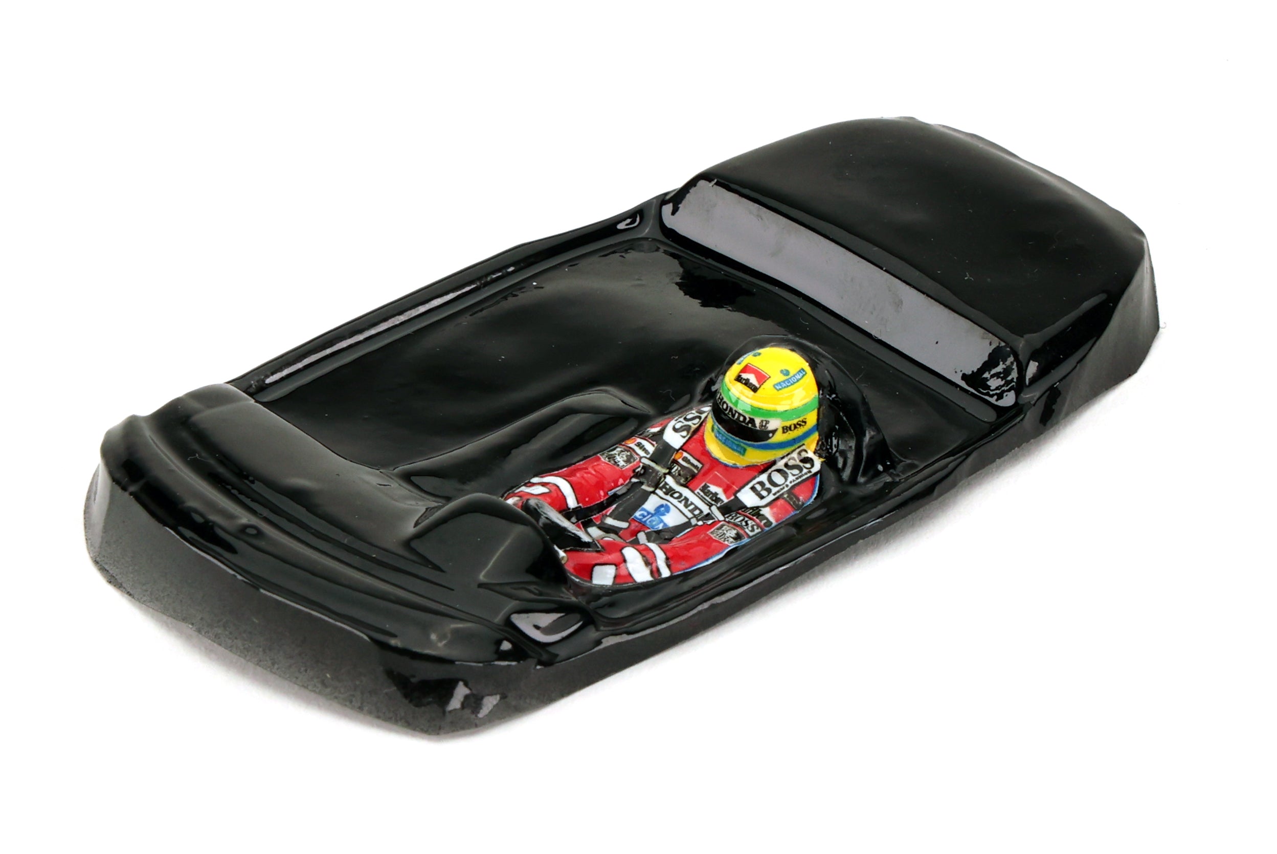 Interlagos Miniatures IM01L32 - Painted Lexan Driver - Ayrton Senna ...