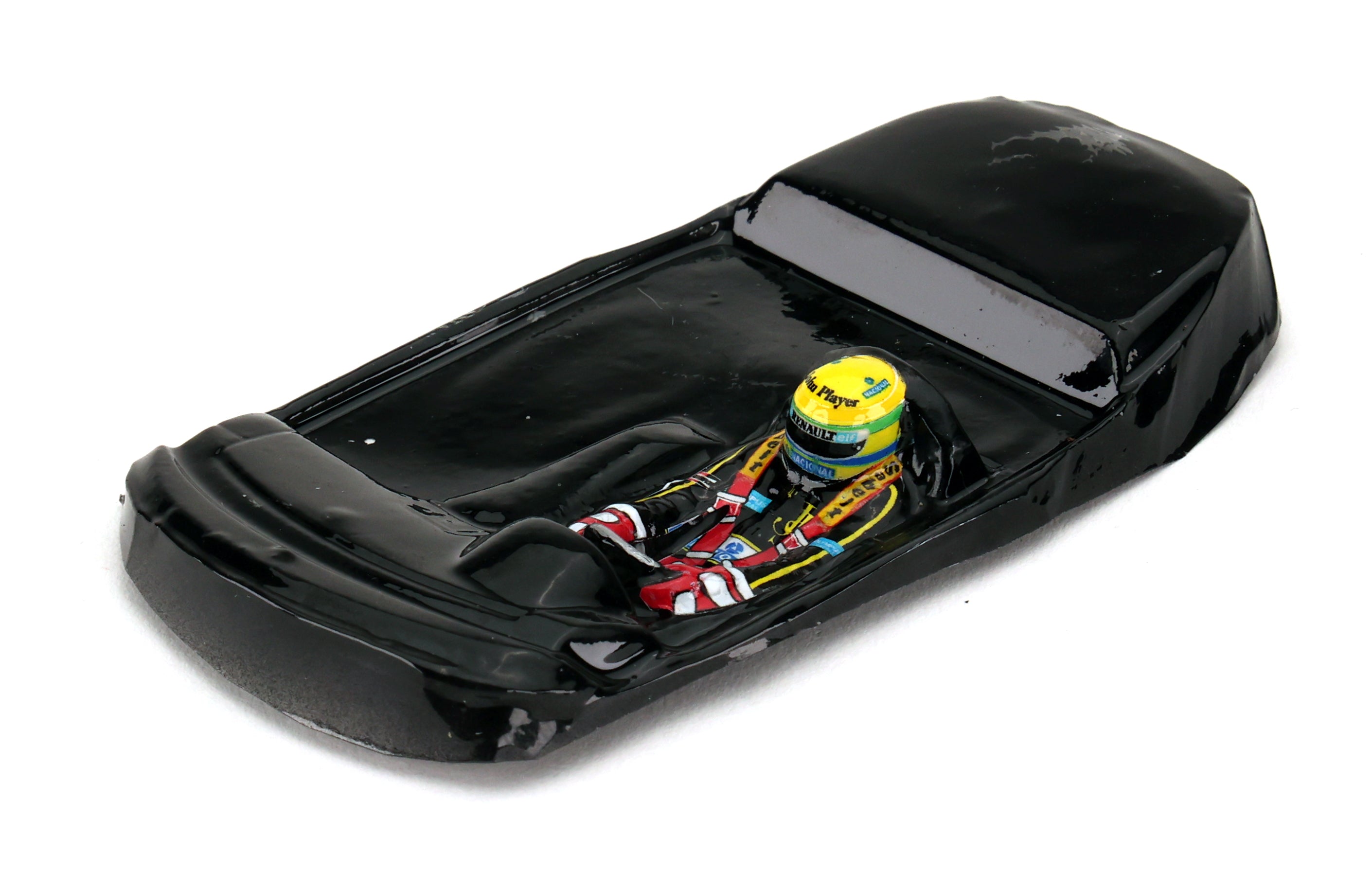 Interlagos Miniatures IM02L32 - Painted Lexan Driver - Ayrton Senna ...