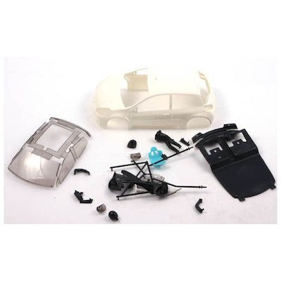 NSR1328W RENAULT CLIO CUP body kit WHITE – Slot Car Supply