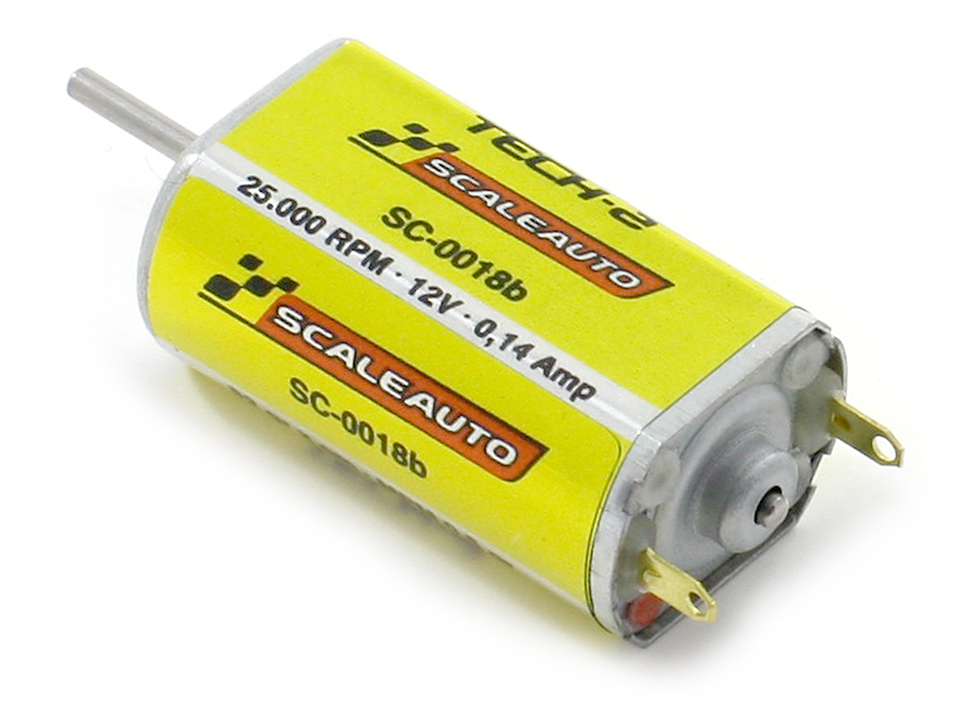 Scaleauto SC-0018B - High-Performance 'Tech-3' Motor, 25k rpm (higher ...