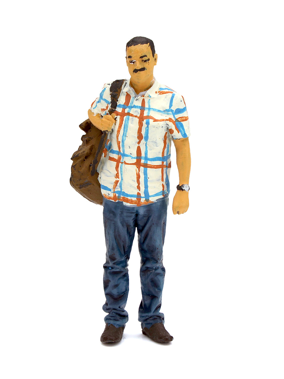 Tara Figures TAR054 - Man with Backpack – Slot Car Supply